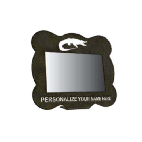 Gator Picture Frame - Art and Signs | Laser Cut Metal Artwork